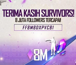 Shuffling Emote In Free Fire, Ini Kode Redeemnya FF8MBDXPVCB1