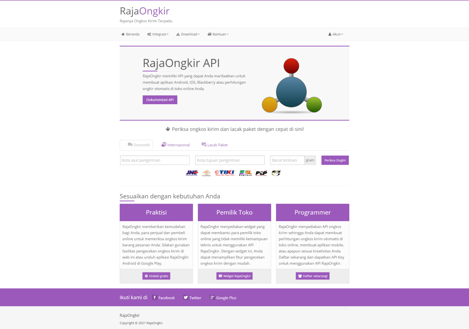 Cara Cek Ongkir di Raja Ongkir Dengan Mudah - metroandalas.co.id